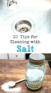 10 Tips for Cleaning With Salt - Vintage Household Tip - The Graphics Fairy
