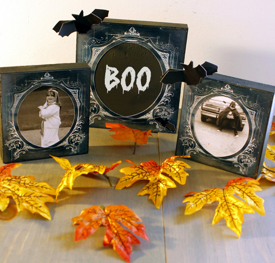 DIY Halloween Chalkboard Frames - Craft Project! - The Graphics Fairy