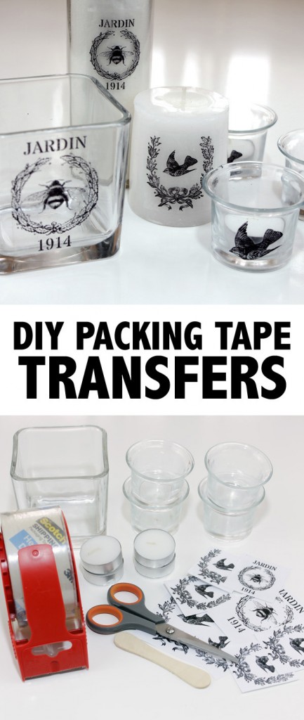 DIY Packing Tape Transfers! - The Graphics Fairy