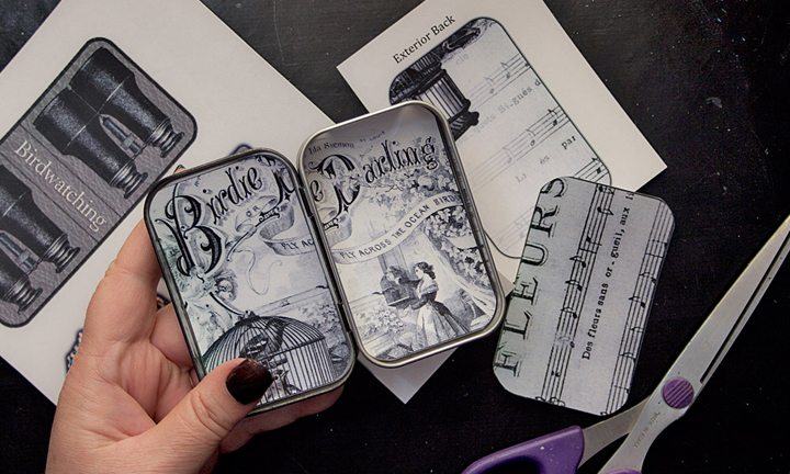 DIY Altoid Tin Art! - The Graphics Fairy