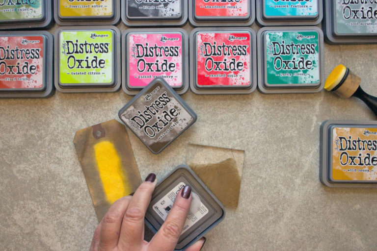 More Distress Oxide Ink Techniques! - The Graphics Fairy