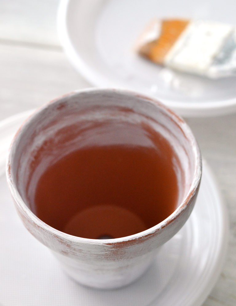 DIY Aged French Pots project + free printable!