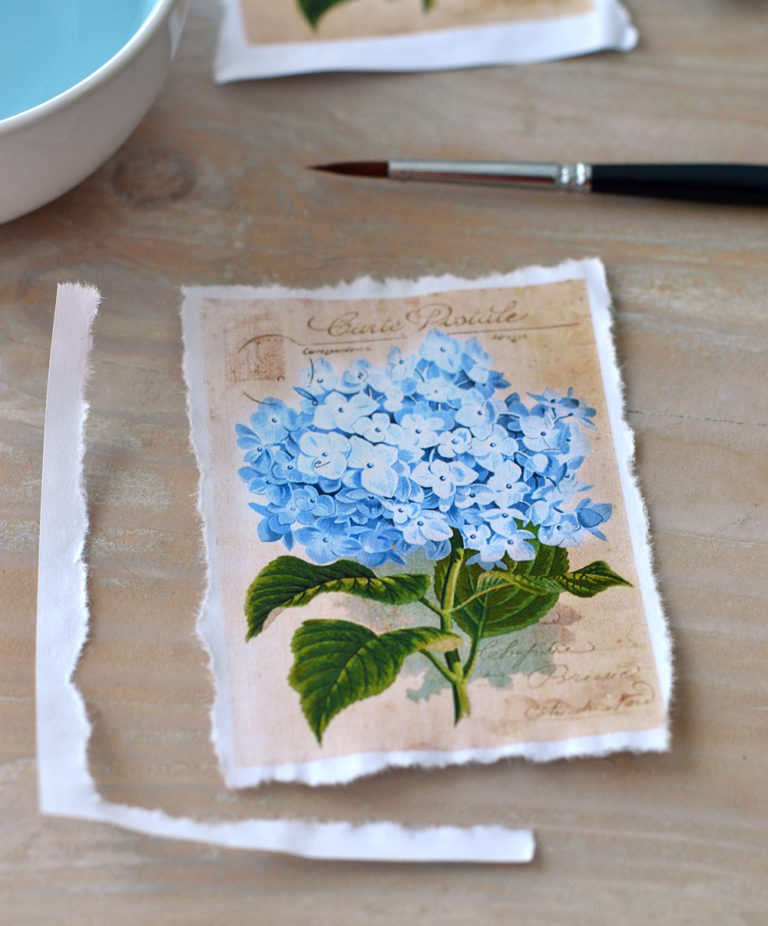 How to Make a Perfect Torn Paper Edge!