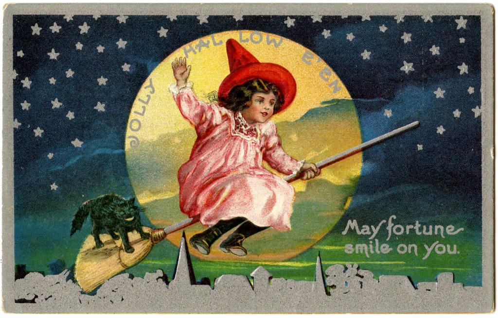 19 Cute Witch Halloween Pictures! - The Graphics Fairy