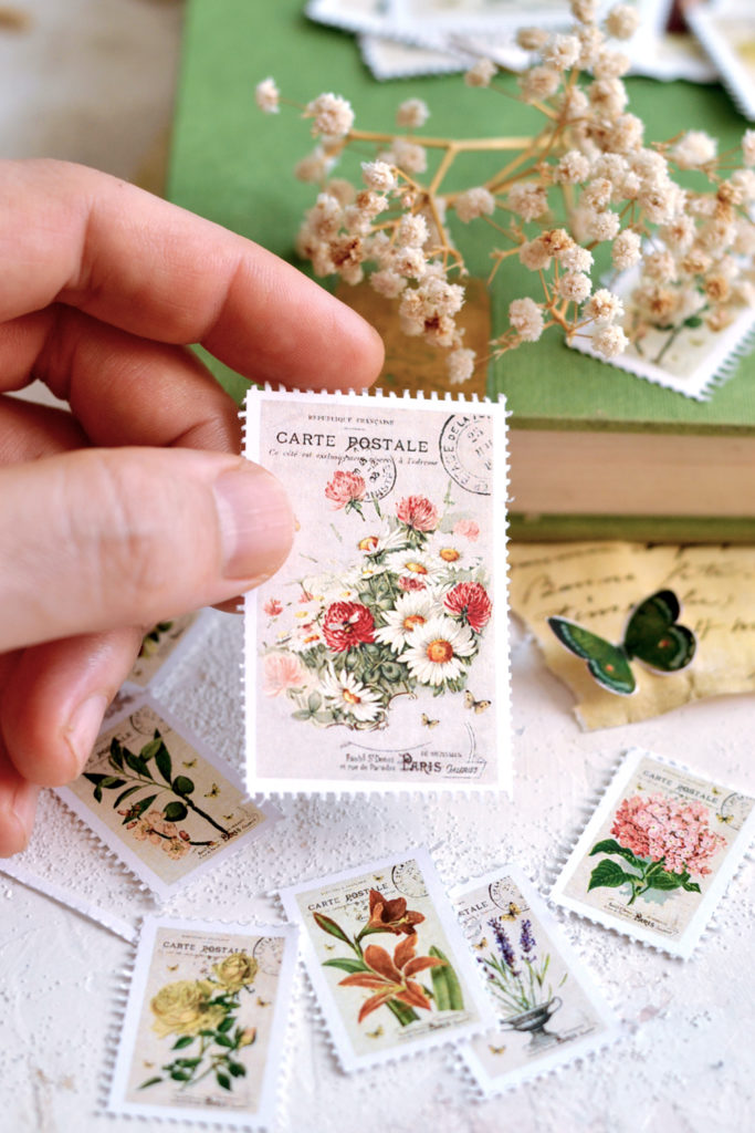 DIY Faux Postage Stamps! & free printable! - The Graphics Fairy