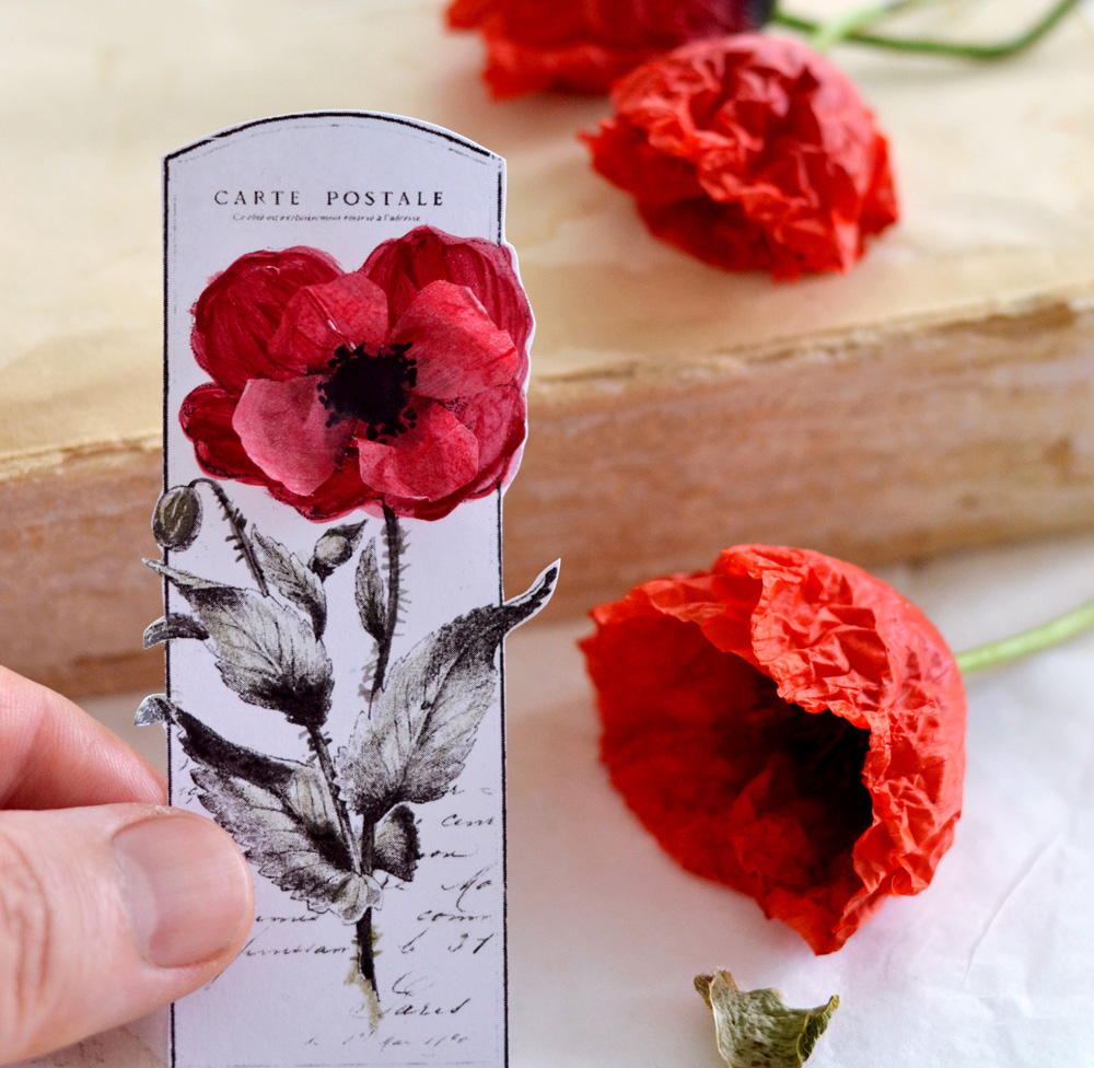 Poppy Craft (DIY Tags)! - The Graphics Fairy