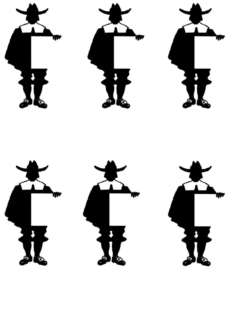 19 Free Pilgrim Clipart! - The Graphics Fairy