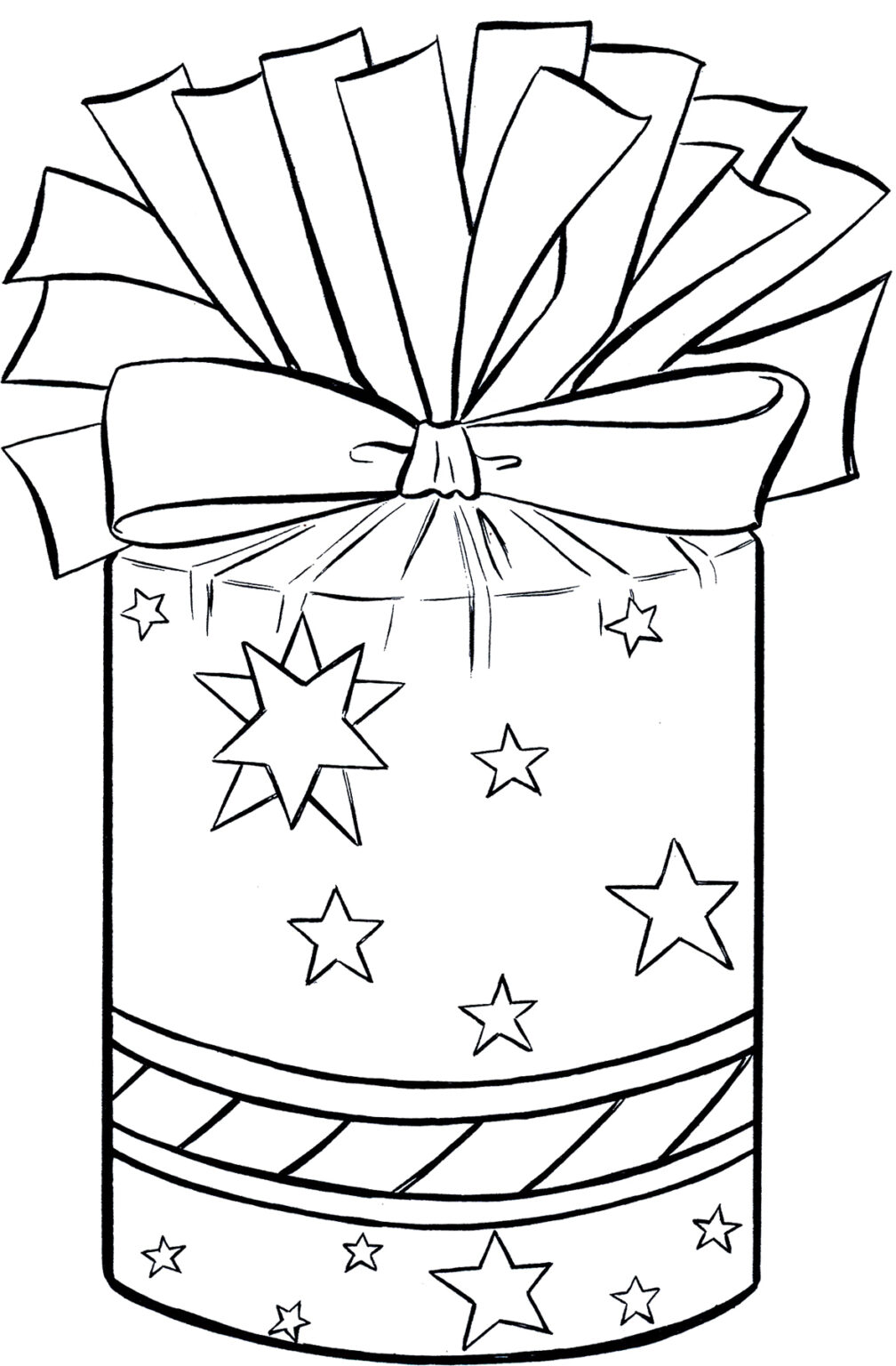 25 Free Christmas Coloring Pages: Unique! - The Graphics Fairy