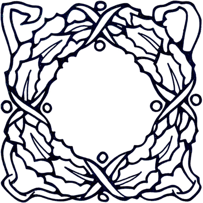 23 Christmas Wreath Clipart (Frames)! - The Graphics Fairy