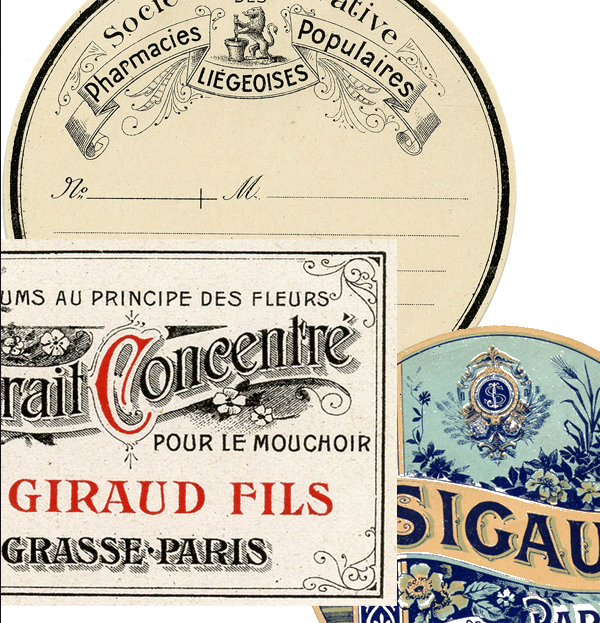 29 Best French Label Images - Graphics Fairy Ephemera - The Graphics Fairy