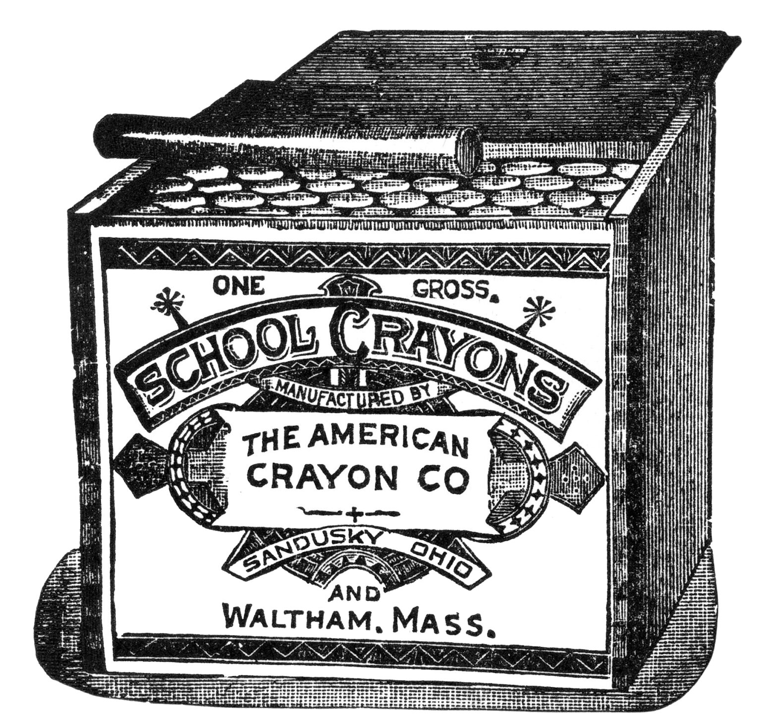 19 Vintage Back to School Clip Art! - The Graphics Fairy