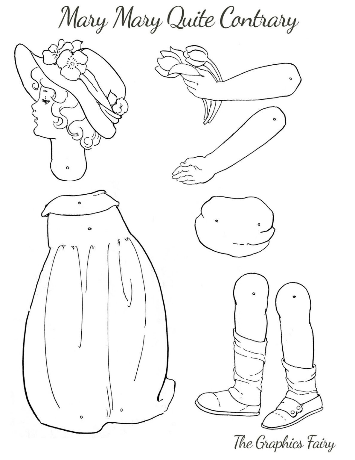 26 Vintage Paper Dolls (Printable)! - The Graphics Fairy