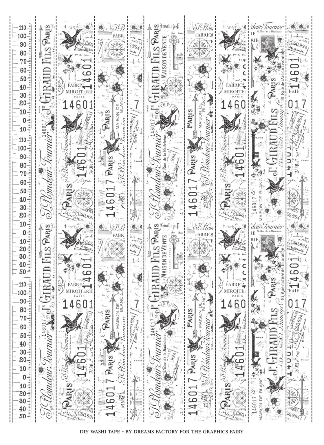 How to Make Your Own Washi Tape DIY! - The Graphics Fairy