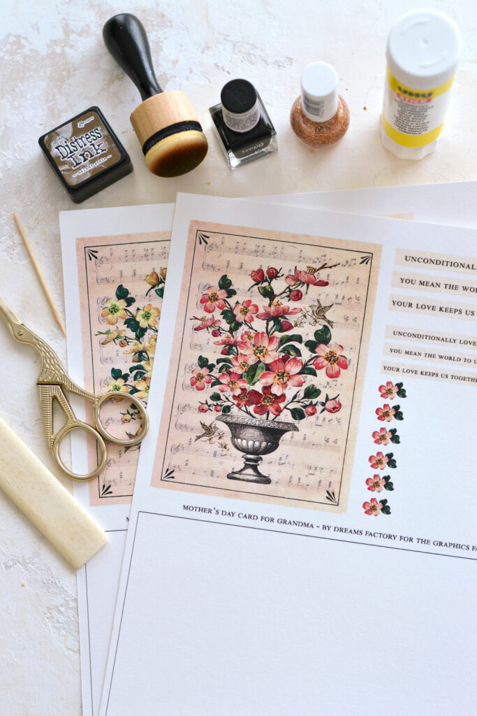 Mother's Day Card Ideas for Grandma! - The Graphics Fairy