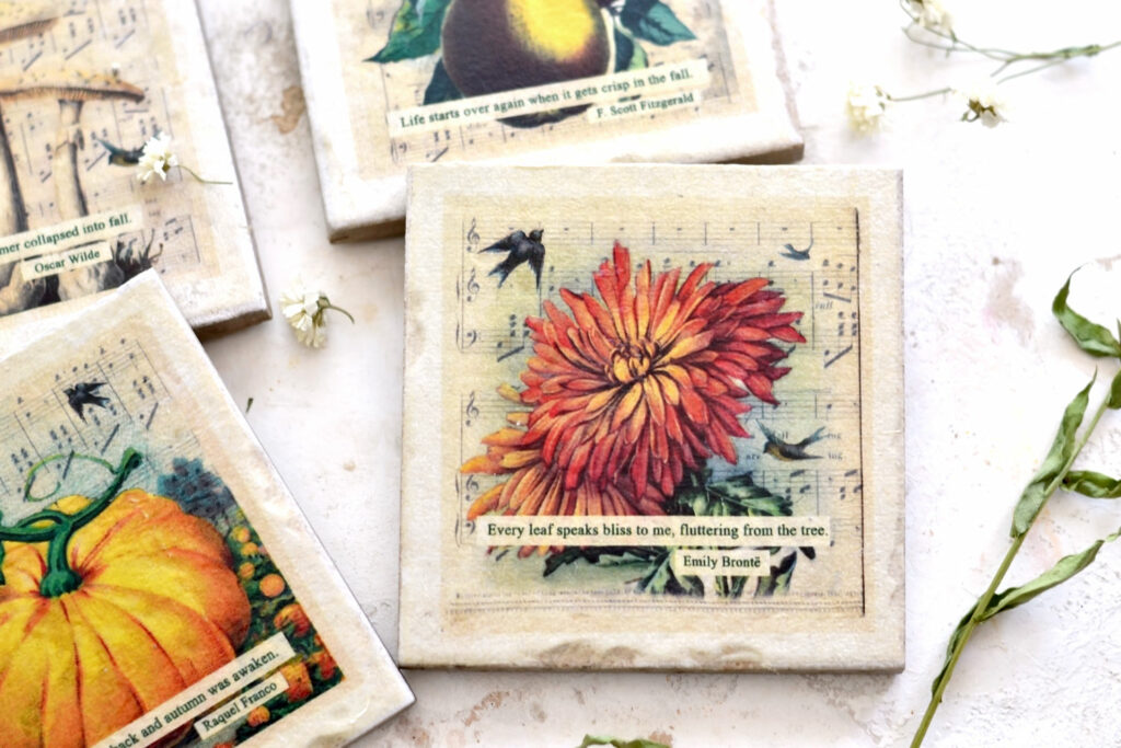 DIY Fall Coasters! - The Graphics Fairy