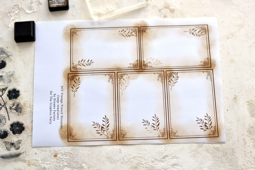 DIY Notepads (with Pretty Printable!) - The Graphics Fairy