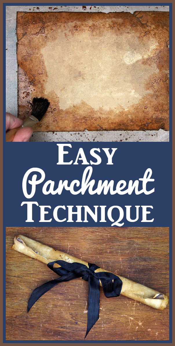 How to Make Old Parchment Paper! - The Graphics Fairy