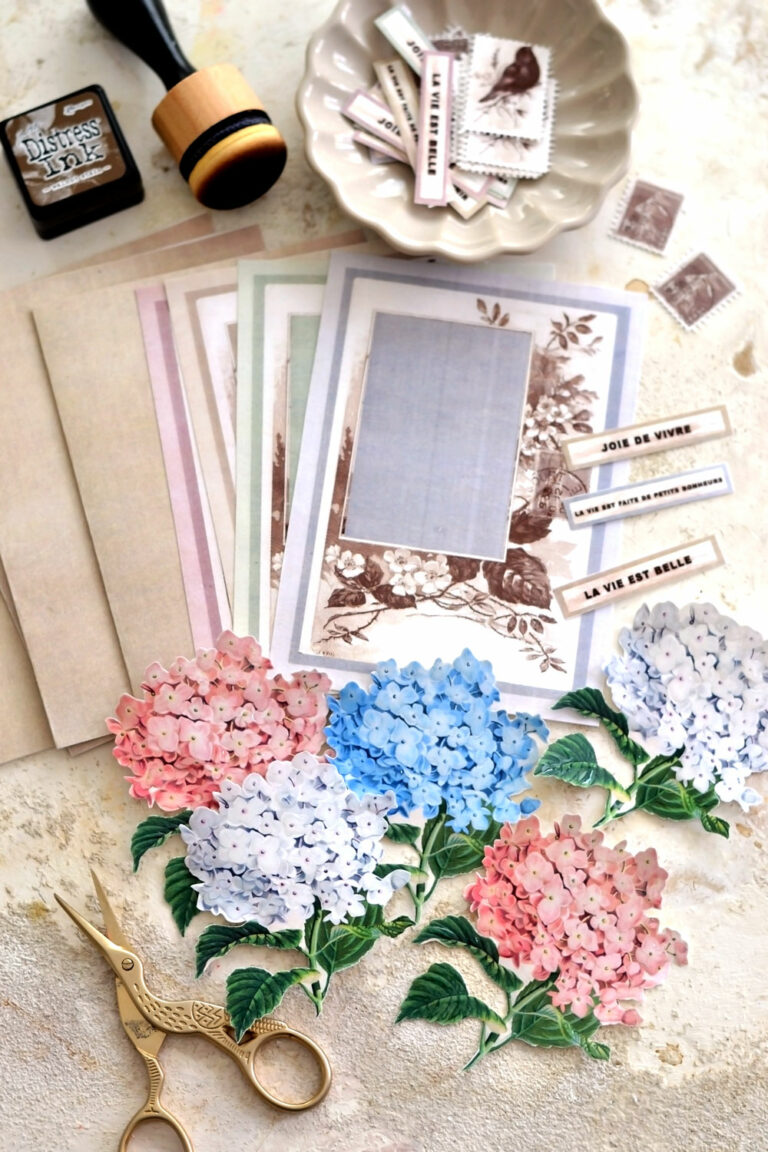 Card Decorating Ideas: (Beautiful Card Kit!) - The Graphics Fairy