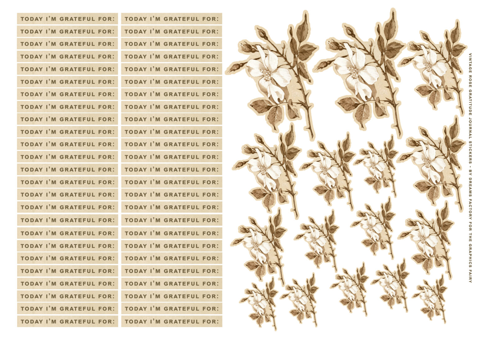 Gratitude Journal Ideas! - The Graphics Fairy