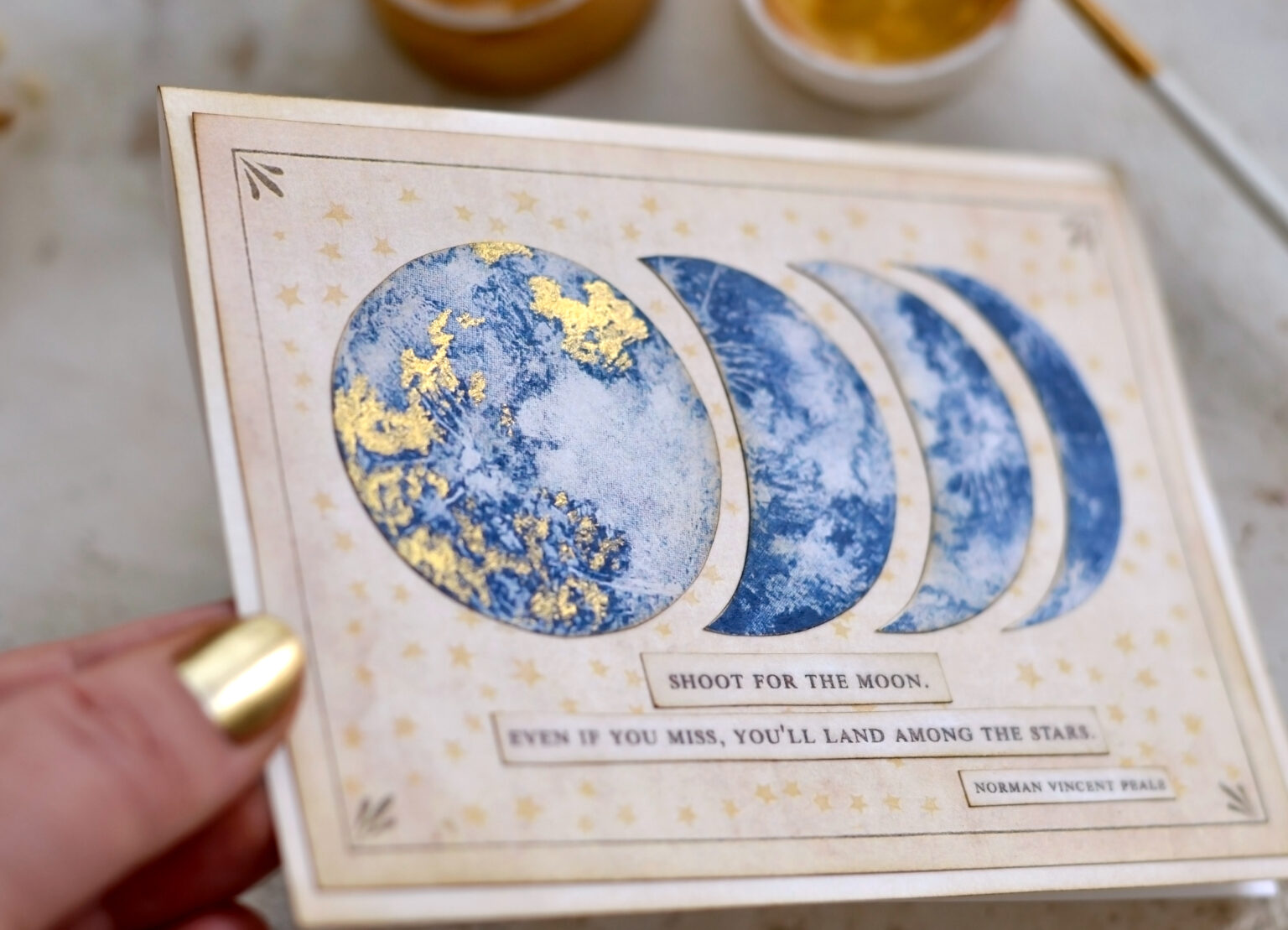 Moon Craft Ideas - Moon Phases Cards! - The Graphics Fairy