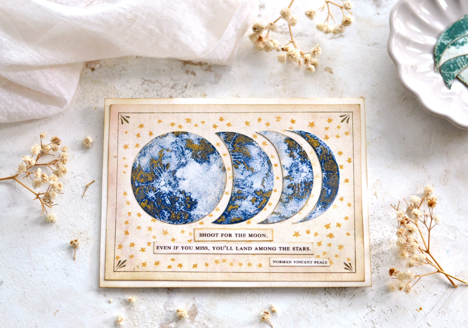 Moon Craft Ideas - Moon Phases Cards! - The Graphics Fairy