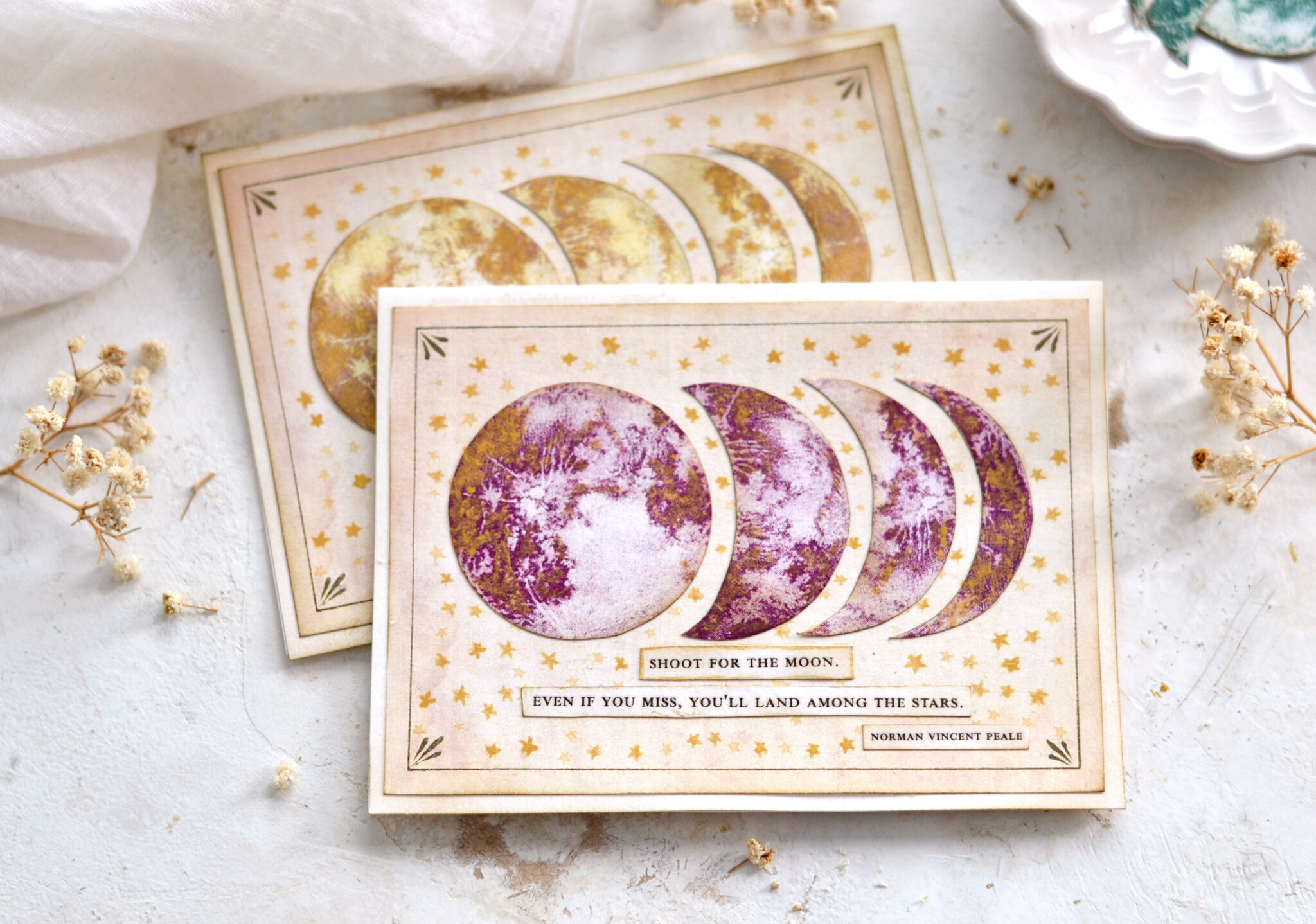 Moon Craft Ideas - Moon Phases Cards! - The Graphics Fairy