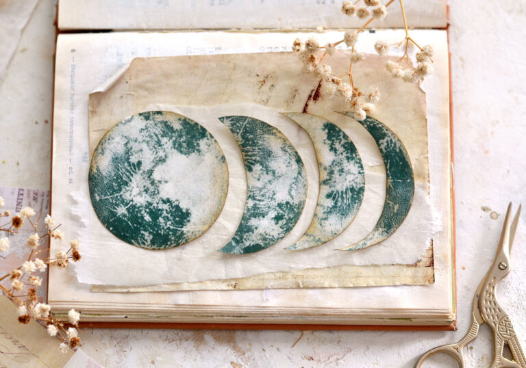 Moon Craft Ideas - Moon Phases Cards! - The Graphics Fairy