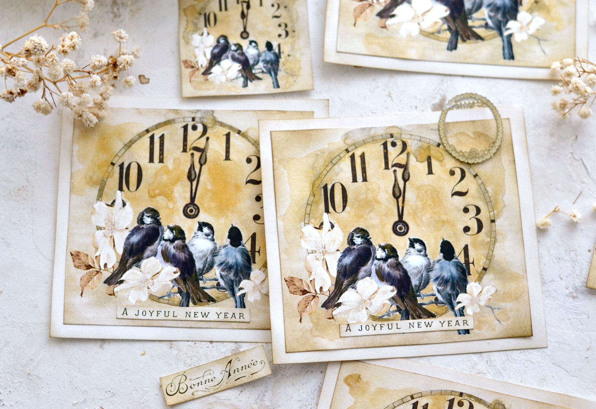 New Year Card Ideas! - The Graphics Fairy