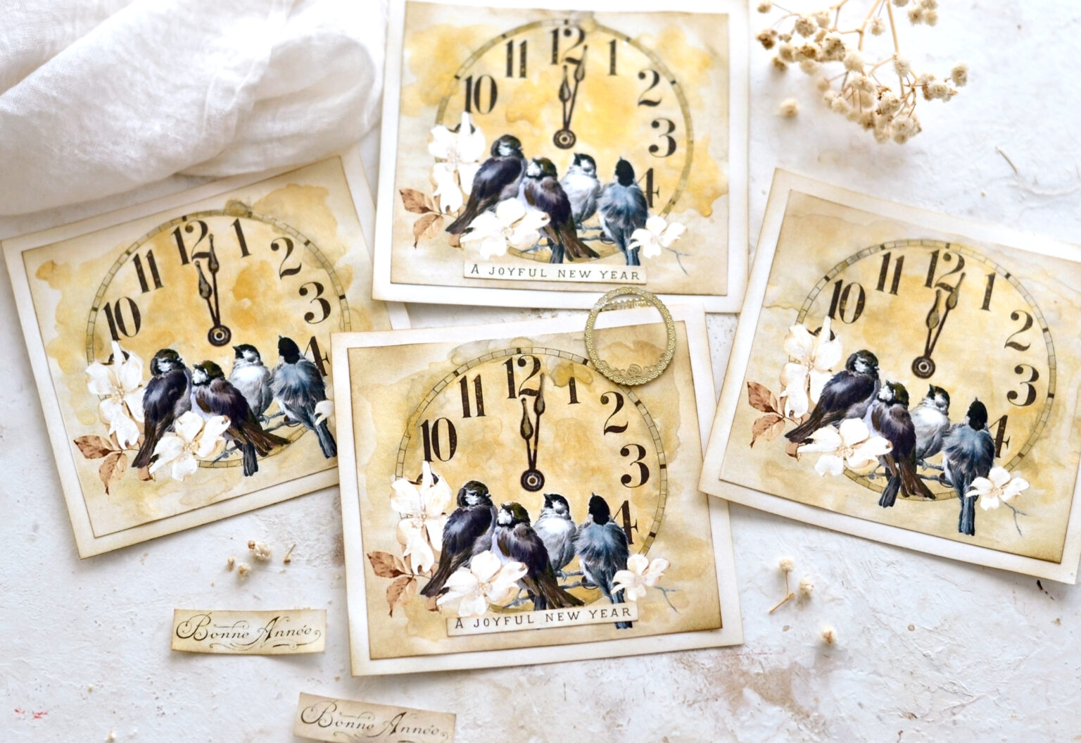 New Year Card Ideas! - The Graphics Fairy