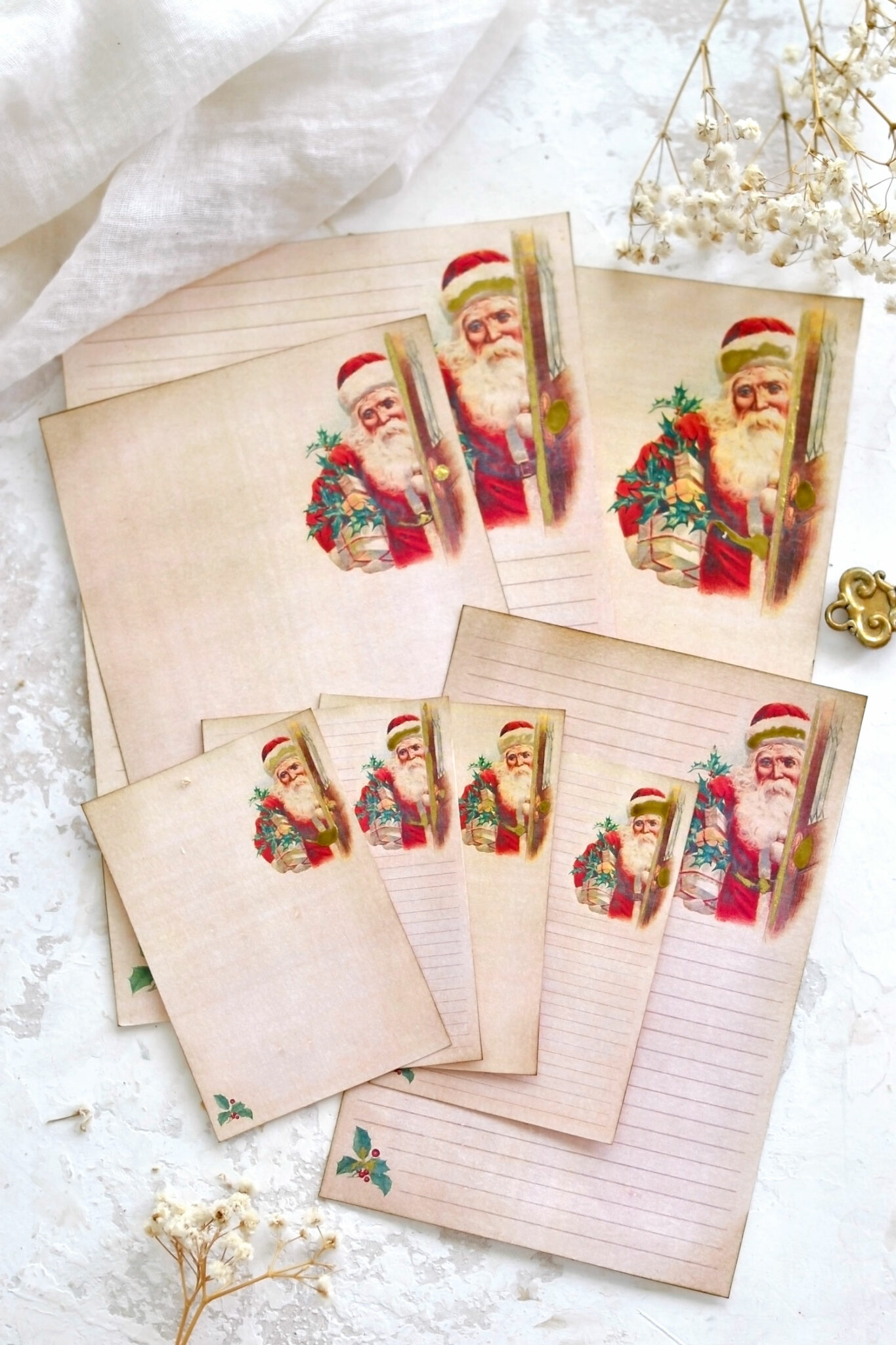 Christmas Stationery Printable! - The Graphics Fairy