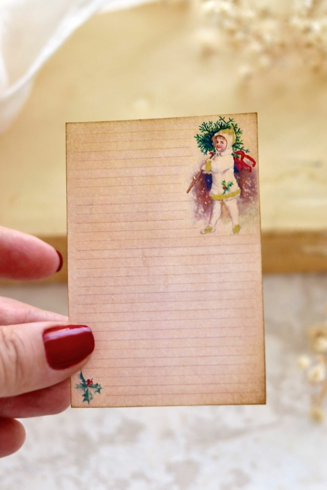 Christmas Stationery Printable! - The Graphics Fairy