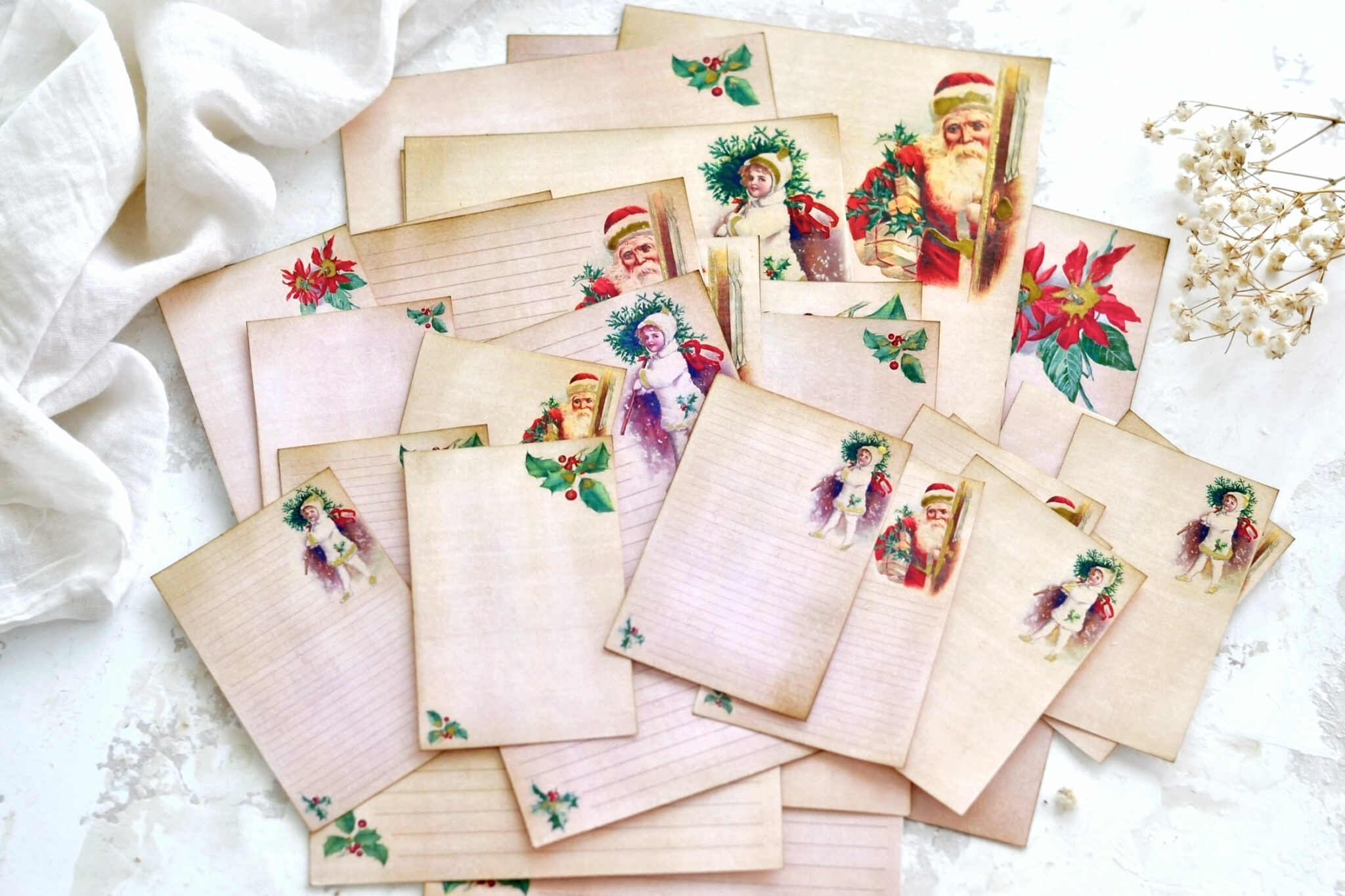 Christmas Stationery Printable! - The Graphics Fairy