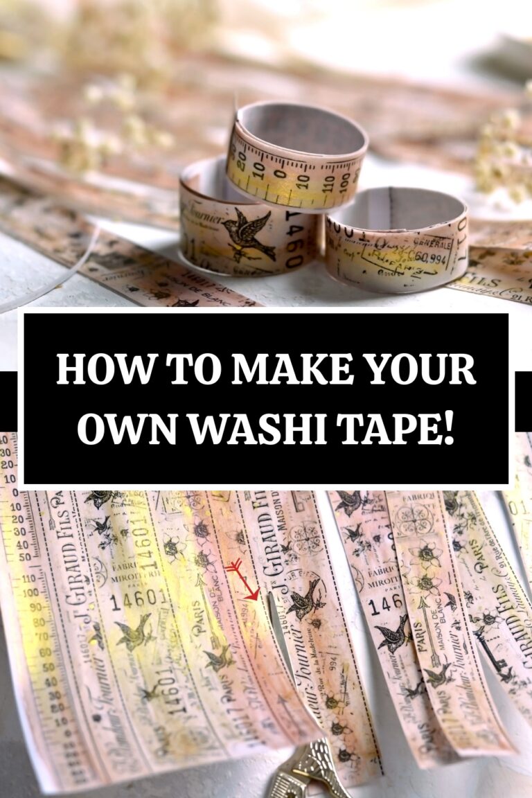 How to Make Your Own Washi Tape DIY! - The Graphics Fairy