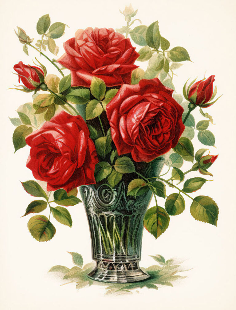 14 Red Rose Images - Pictures and Printables! - The Graphics Fairy
