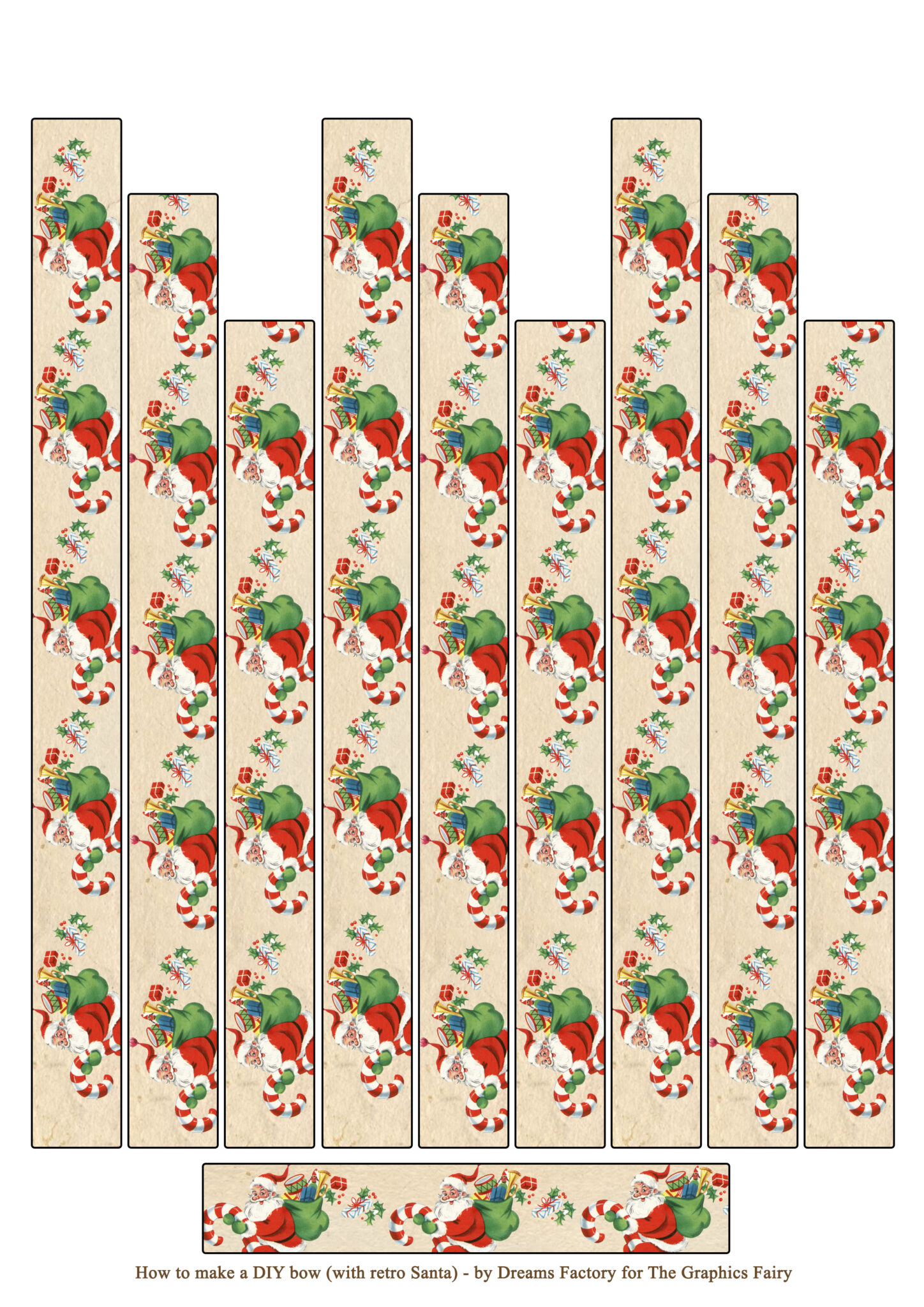 How to make a Bow out of Wrapping Paper! - The Graphics Fairy