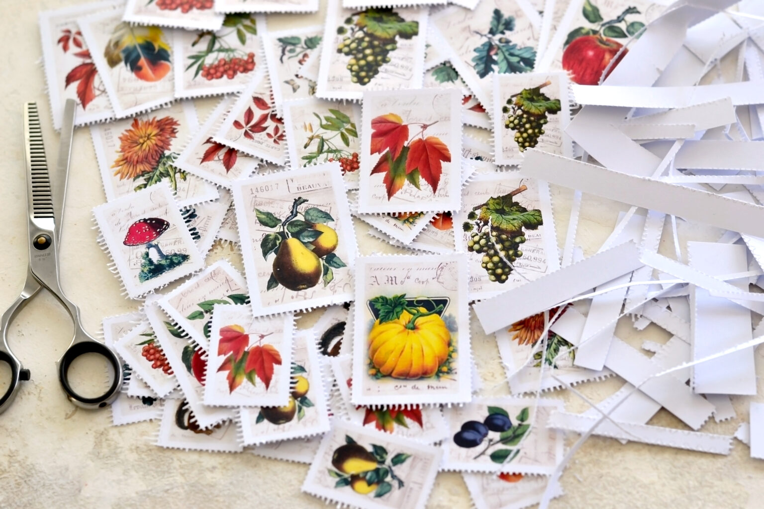 Free Printable Vintage Postage Stamps: Faux! - The Graphics Fairy