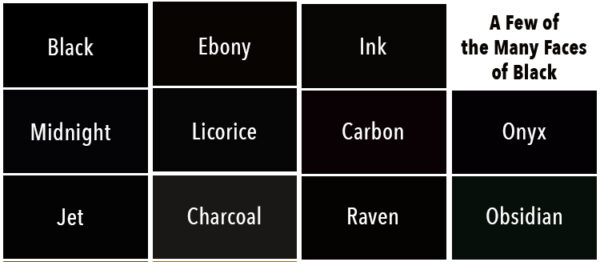 How to Make the Color Black! - The Graphics Fairy