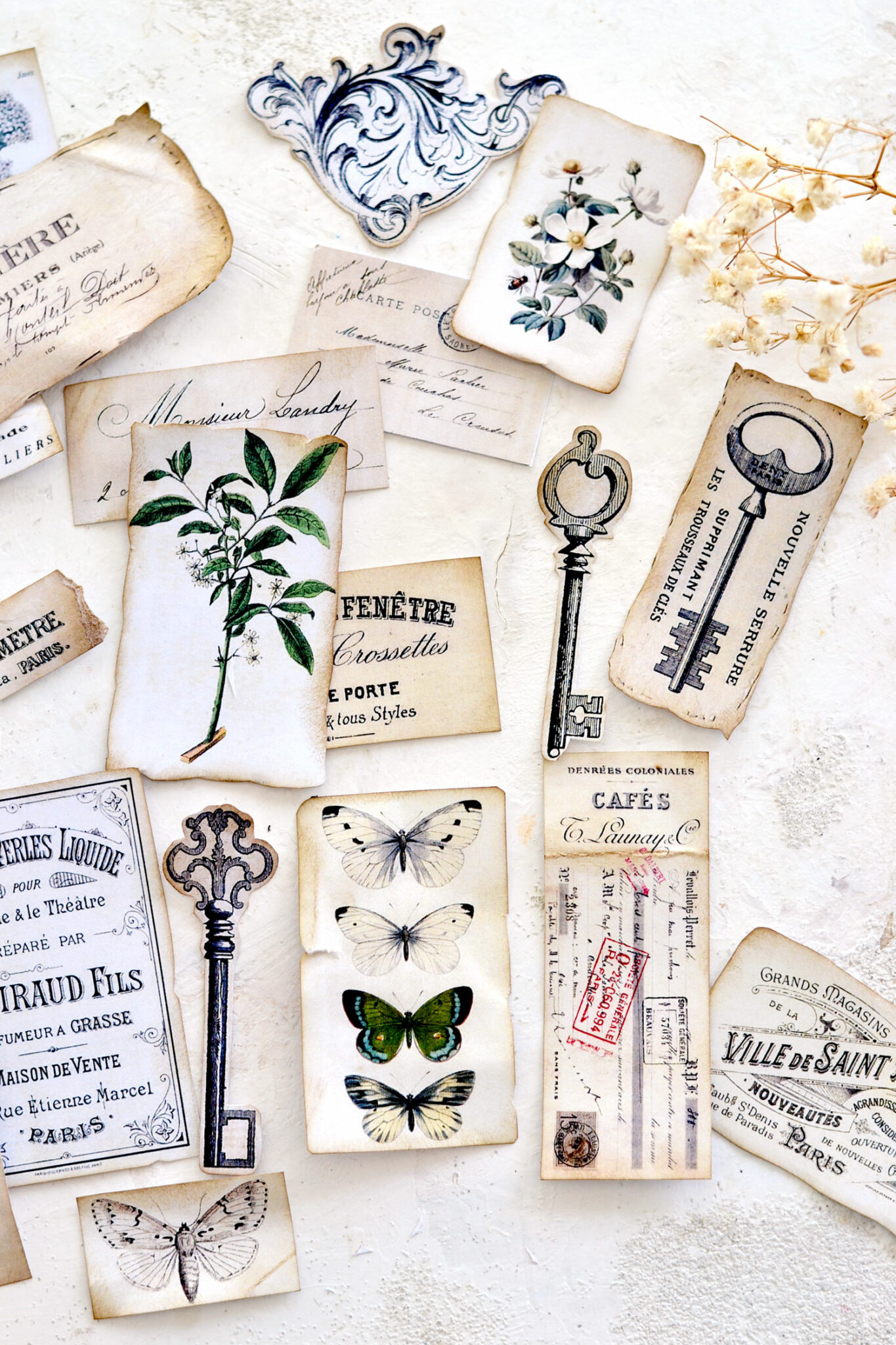 Junk Journal Pockets: (Free Printables!) - The Graphics Fairy