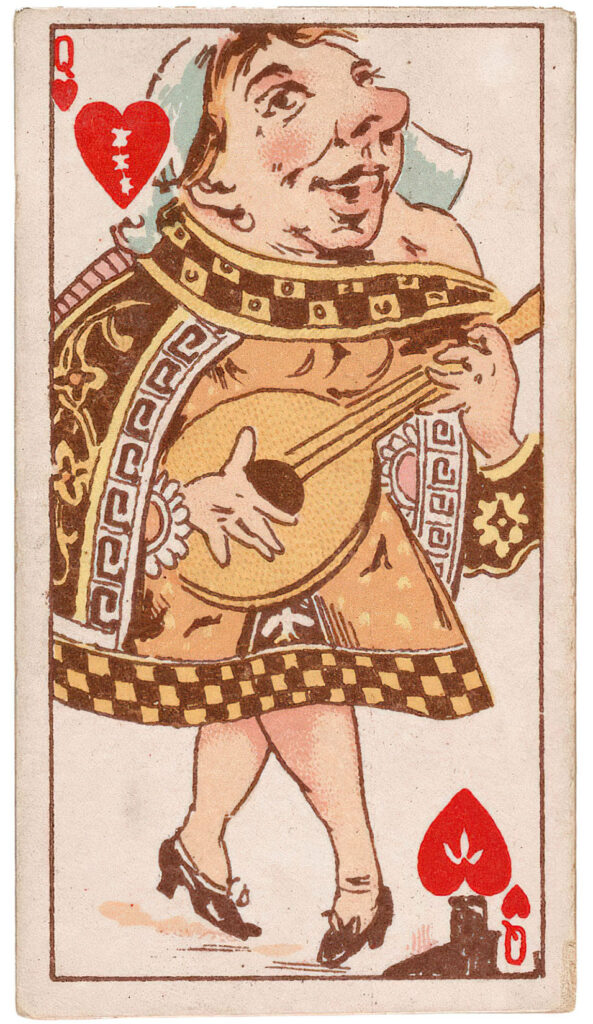 10 Queen of Hearts and more - Ephemera! - The Graphics Fairy