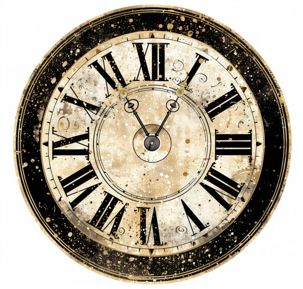 16 Clock Face Images - Print Your Own! - The Graphics Fairy