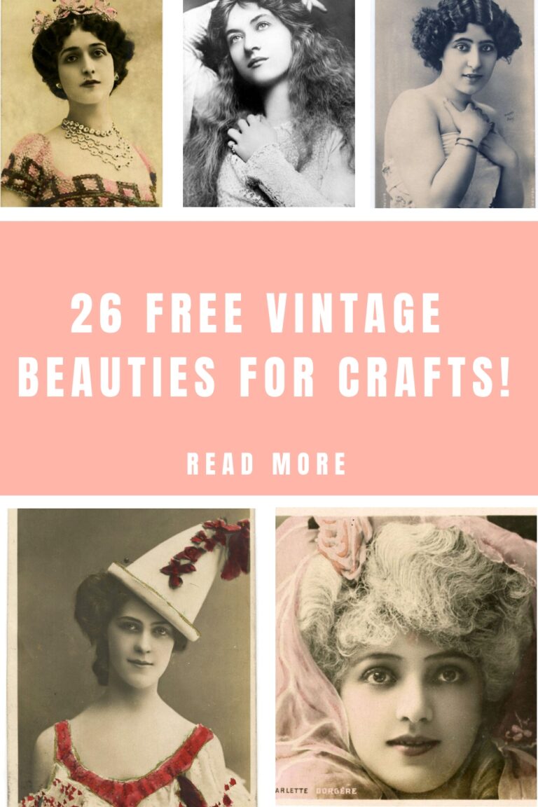27 Vintage Beautiful Women Images - Old Photos! - The Graphics Fairy