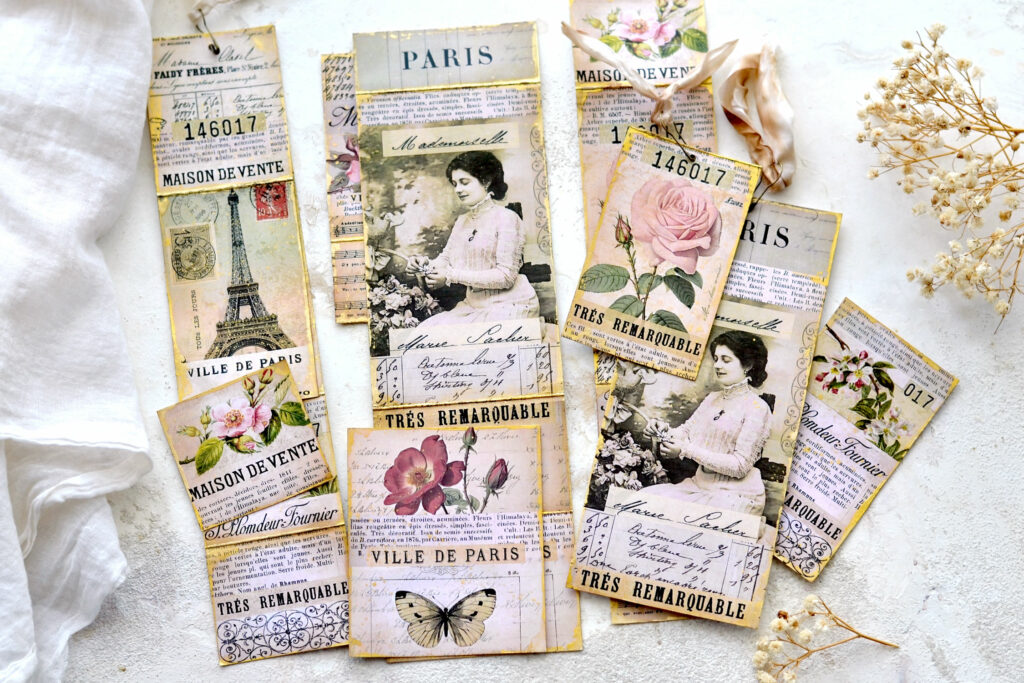 DIY Paper Collage Strips! - The Graphics Fairy