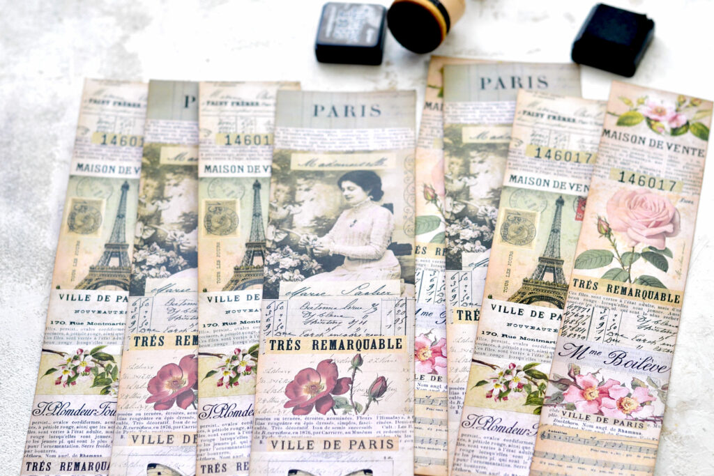 DIY Paper Collage Strips! - The Graphics Fairy