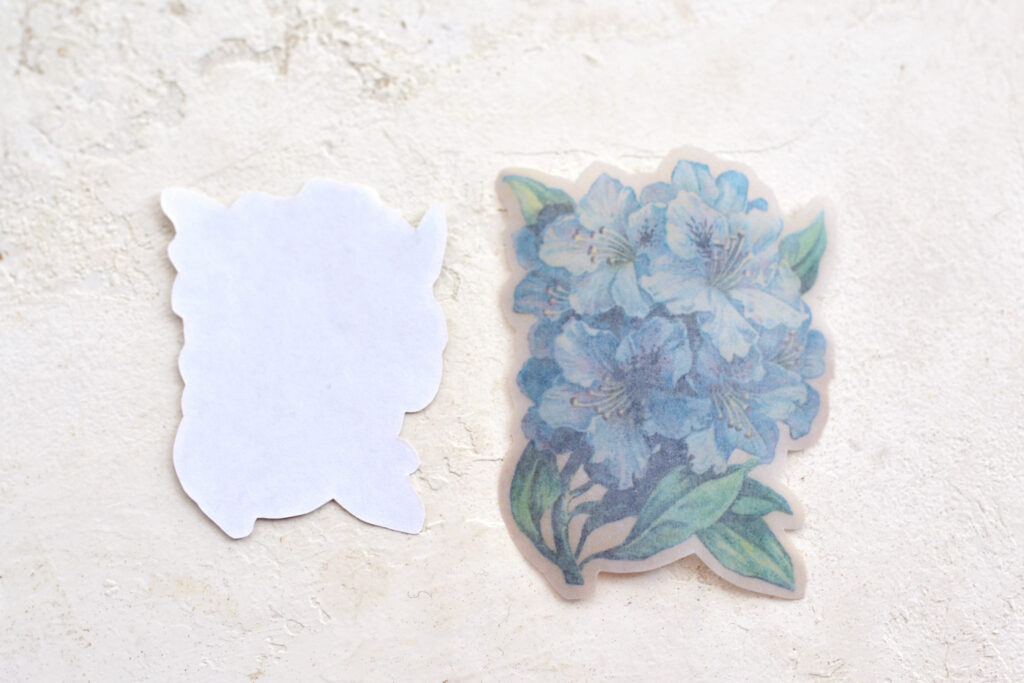 DIY Vintage Flower Stickers - The Graphics Fairy