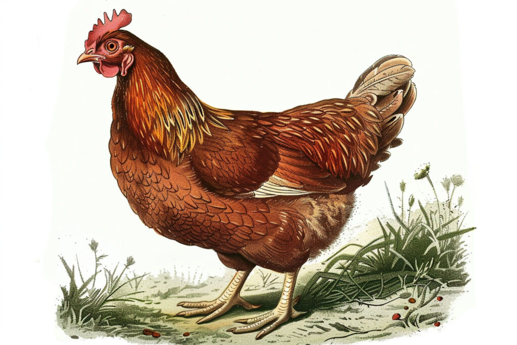 11 Vintage Style Chicken Clipart! - The Graphics Fairy