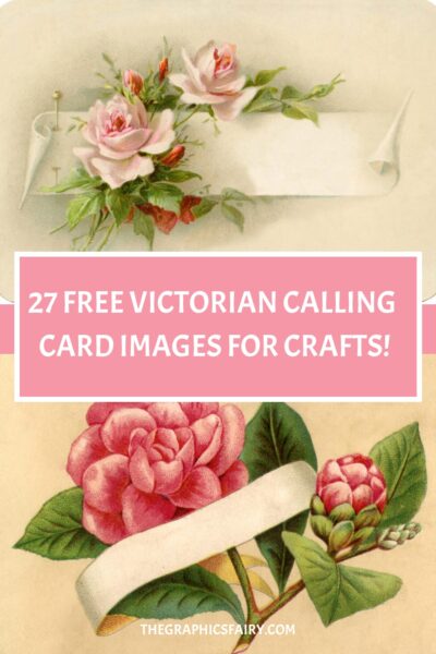 29 Victorian Calling Card Images! - The Graphics Fairy