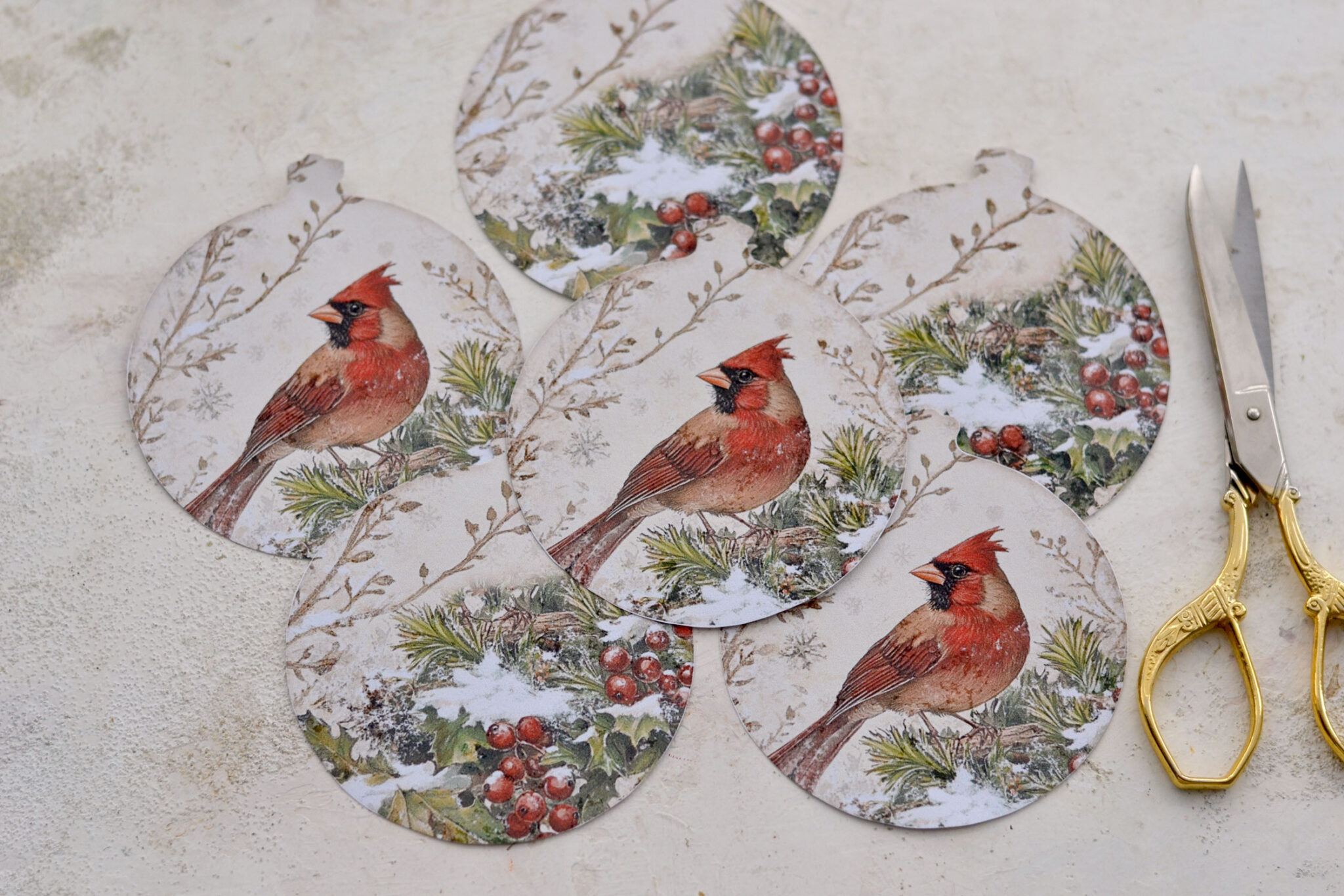 Printable Christmas Ornaments! - The Graphics Fairy