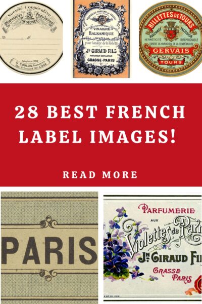 29 Best French Label Images - Graphics Fairy Ephemera - The Graphics Fairy