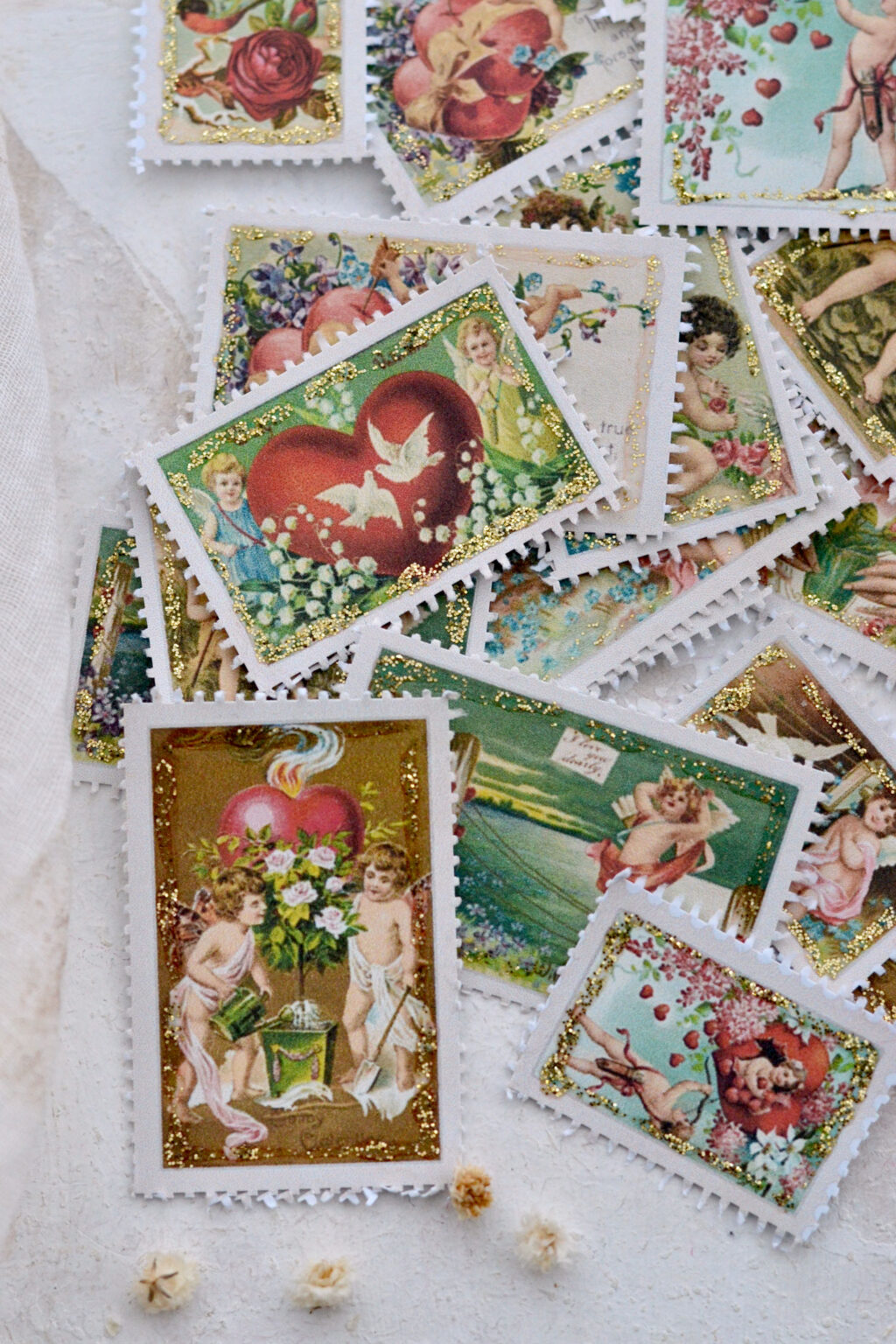 Valentine's Day Stamps! - The Graphics Fairy