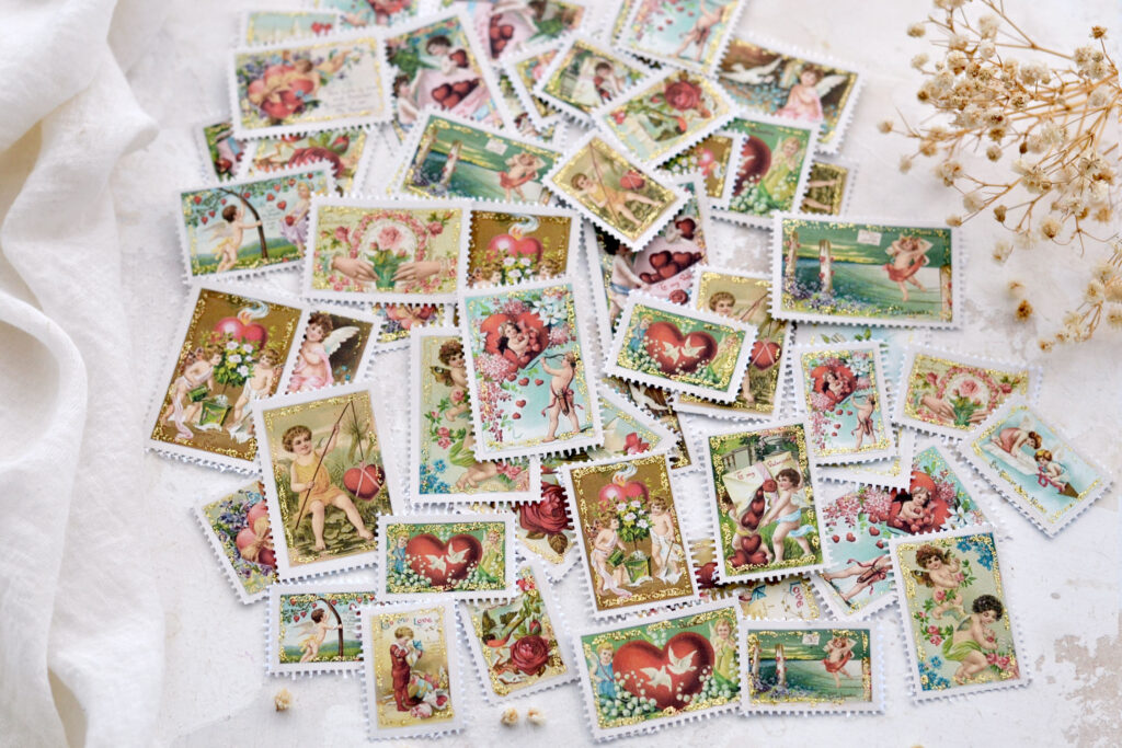 Valentine's Day Stamps! - The Graphics Fairy